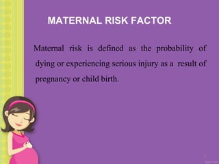 Role of community health nurse in maternal and child health care | PPT
