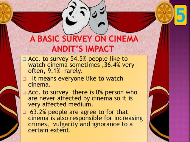 Role of cinema in social awareness | PPTX | Movies | Entertainment