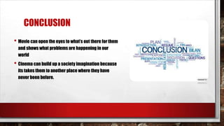 Role of cinema in social awareness | PPTX