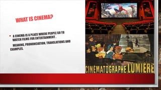 Role of cinema in social awareness | PPTX