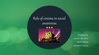 Role of cinema in social awareness.pptx
