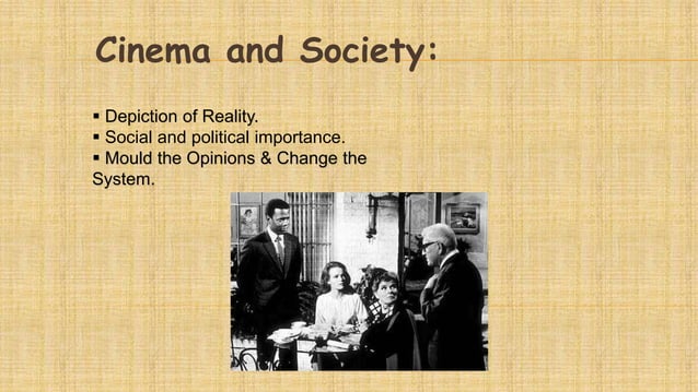 Role of cinema in social awareness | PPTX