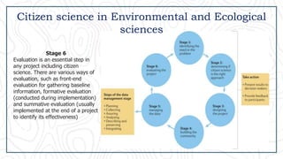 Role of Citizen Science in Environment Protection | PPTX
