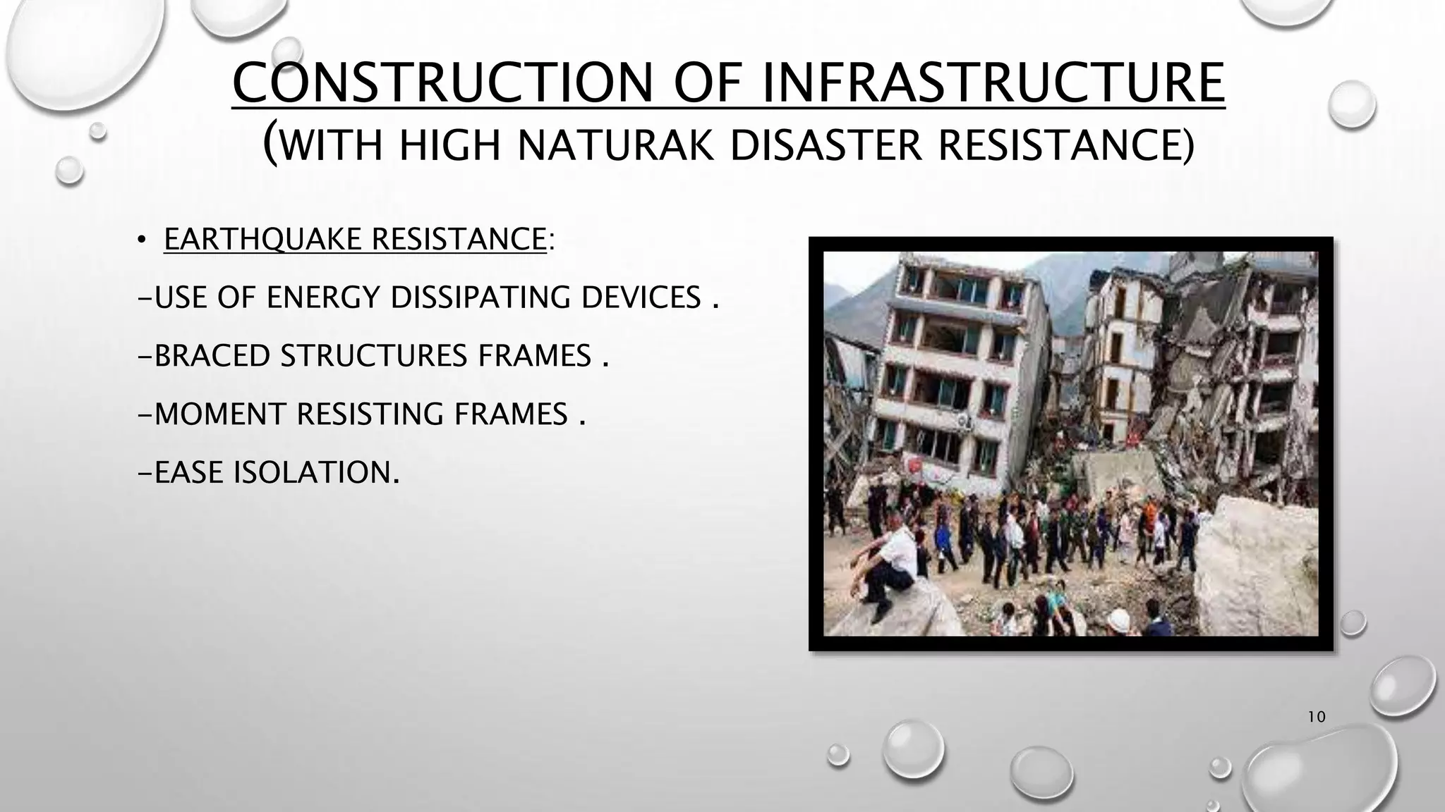Role of civil engineer in disaster management | PPTX
