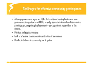 Role of civil society in urban planning and development [compatibility ...