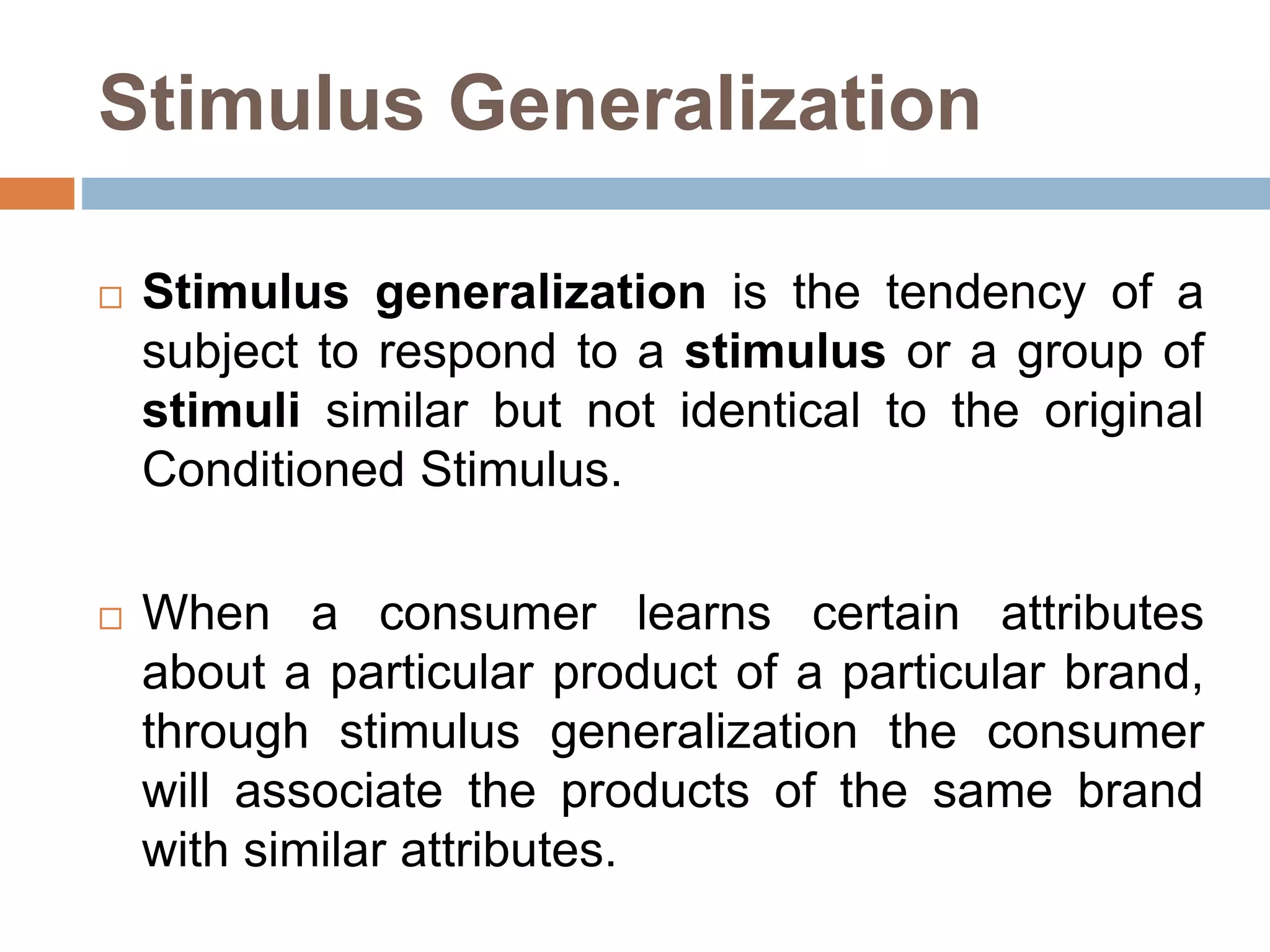 Role of classical conditioning in advertisement | PPTX