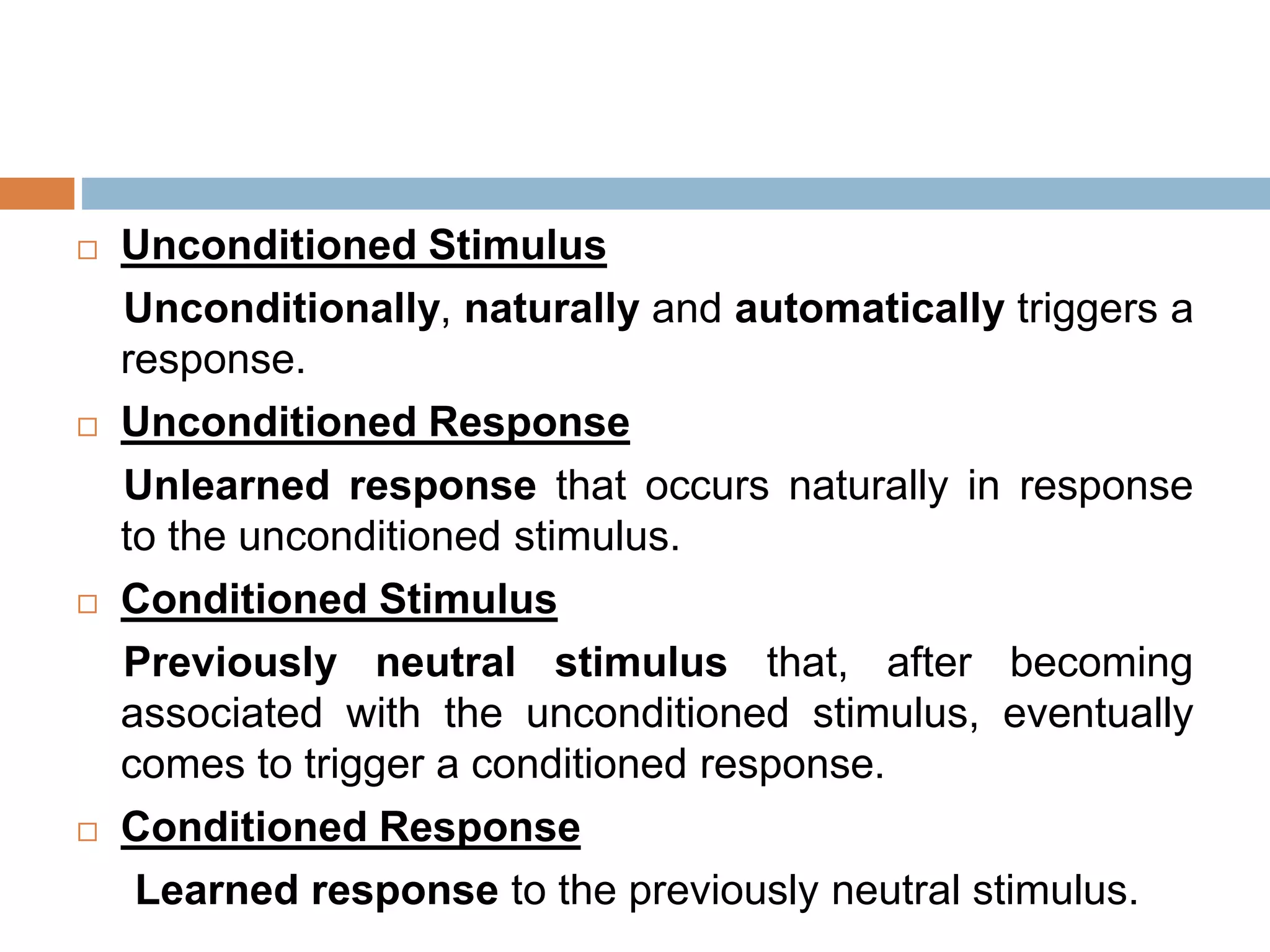 Role of classical conditioning in advertisement | PPTX