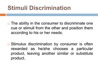 Role of classical conditioning in advertisement | PPTX