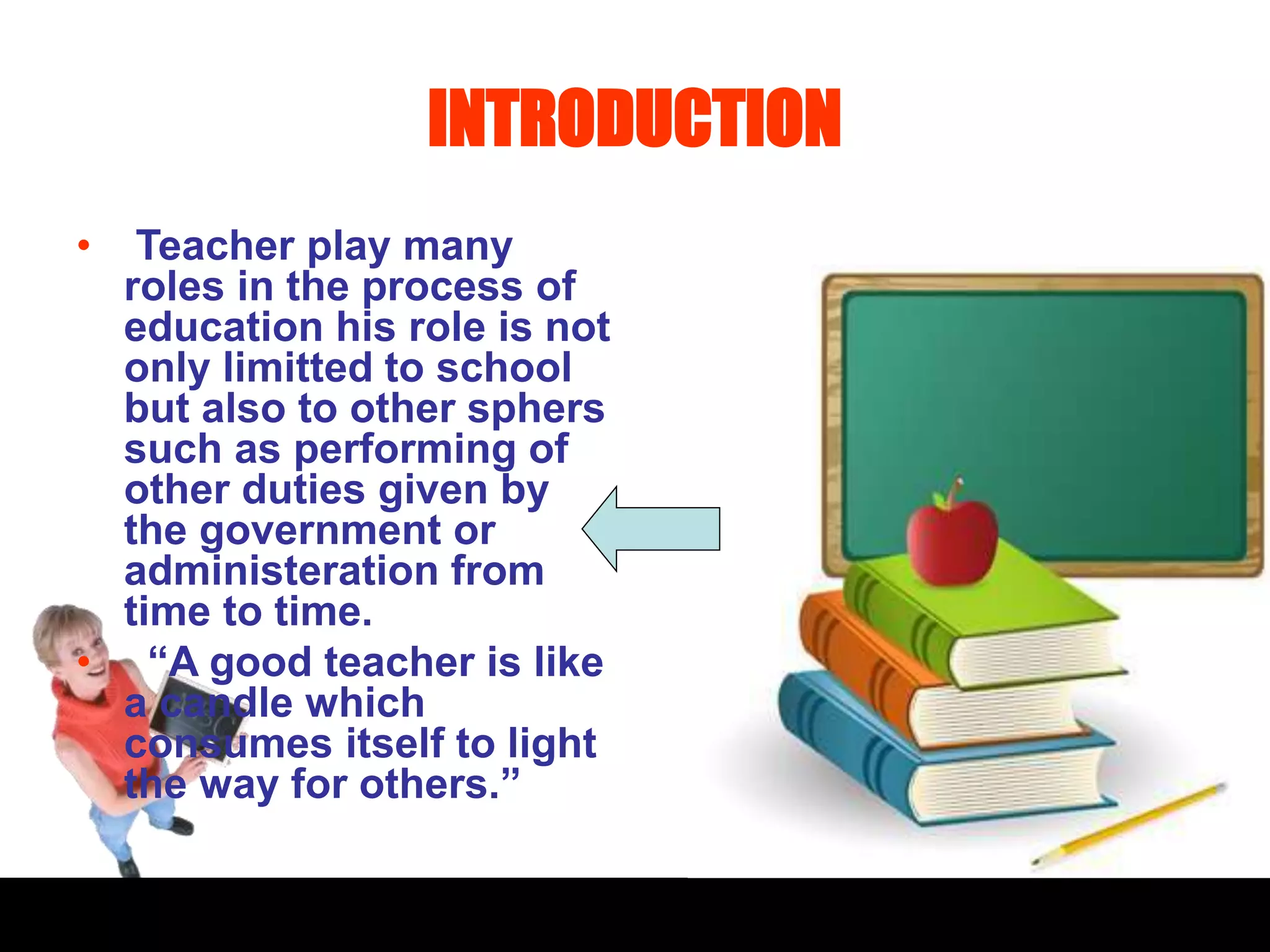 Role of classroom teacher in guidance | PPT