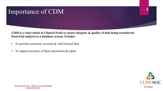 Role of Clinical Data Management in Risk-Based Monitoring | PPTX