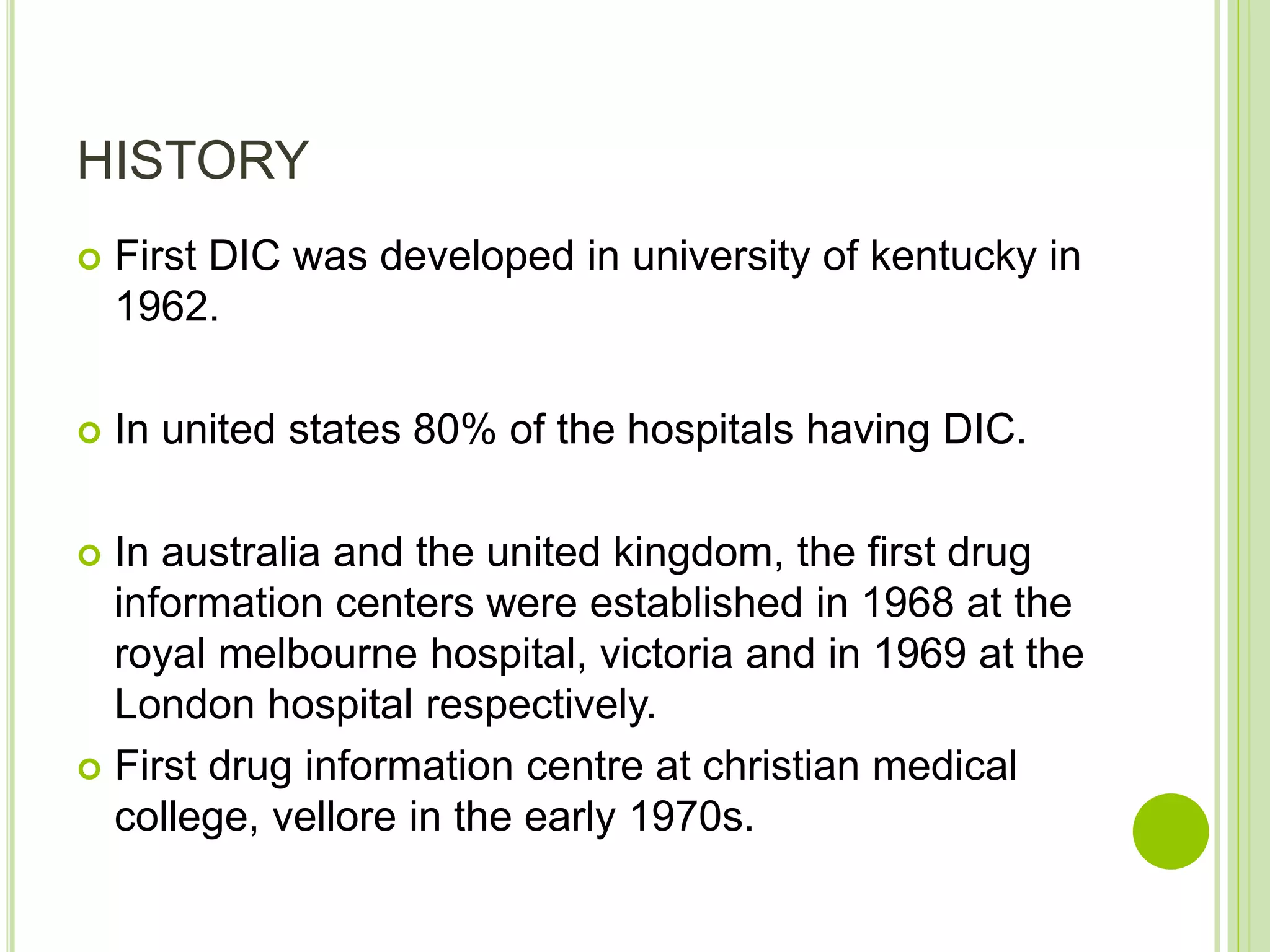 Role of clinical pharmacist in dic | PPTX