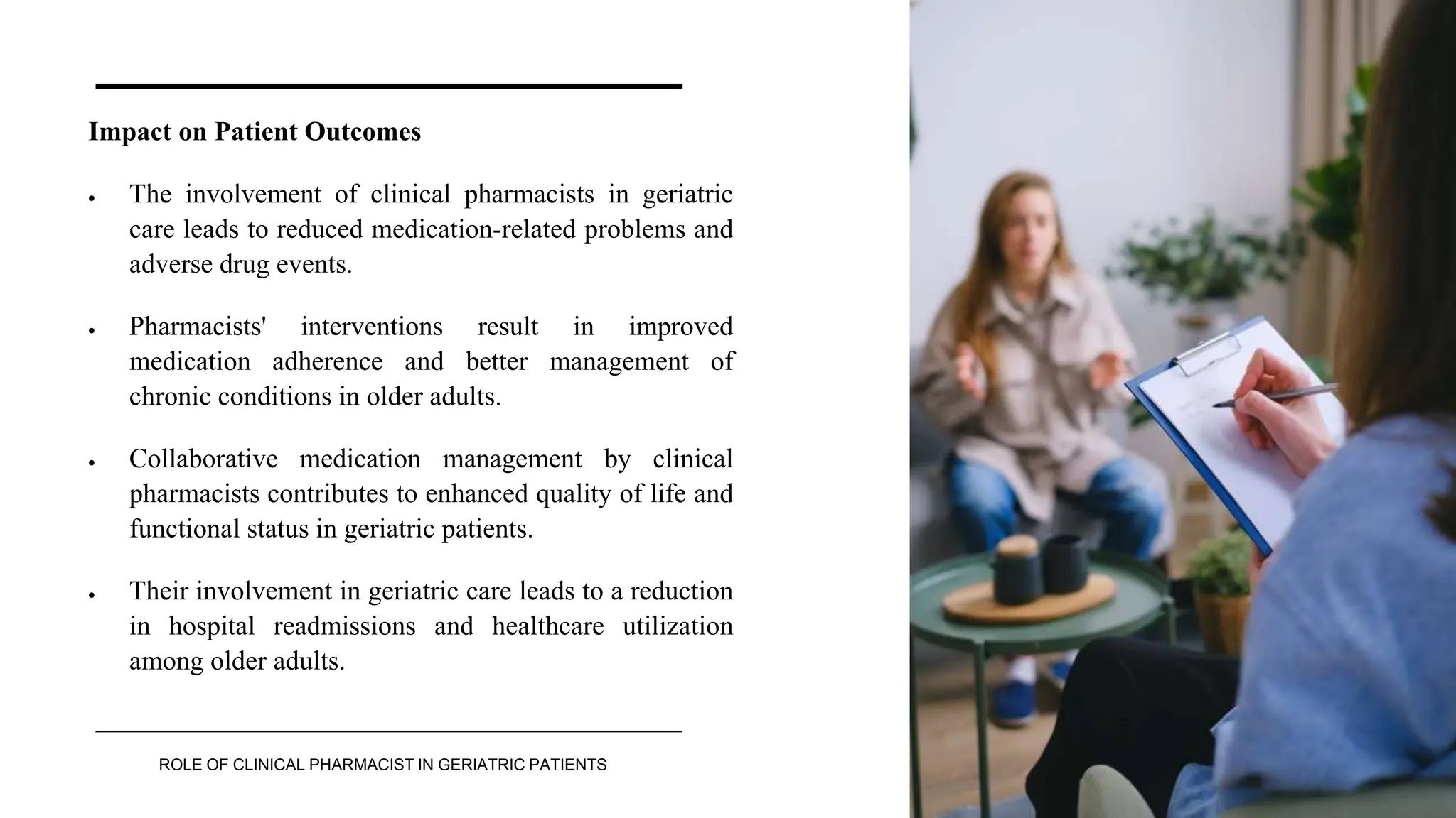 Role of clinical pharmacist in geriatrics patients.pptx