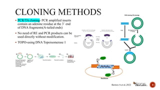 ROLE OF CLONING METHODS IN DRUG DISCOVERY.pptx