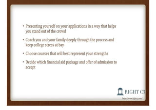 Role Of College Admissions Counselor | PPT