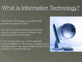 Role of communication in it | PPT