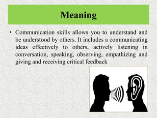 Role of communication skills in personality development of input ...