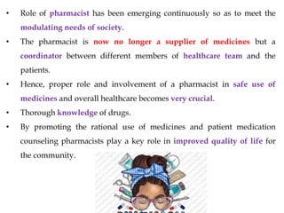 Role of Community Pharmacist in RUD & EDL.pptx
