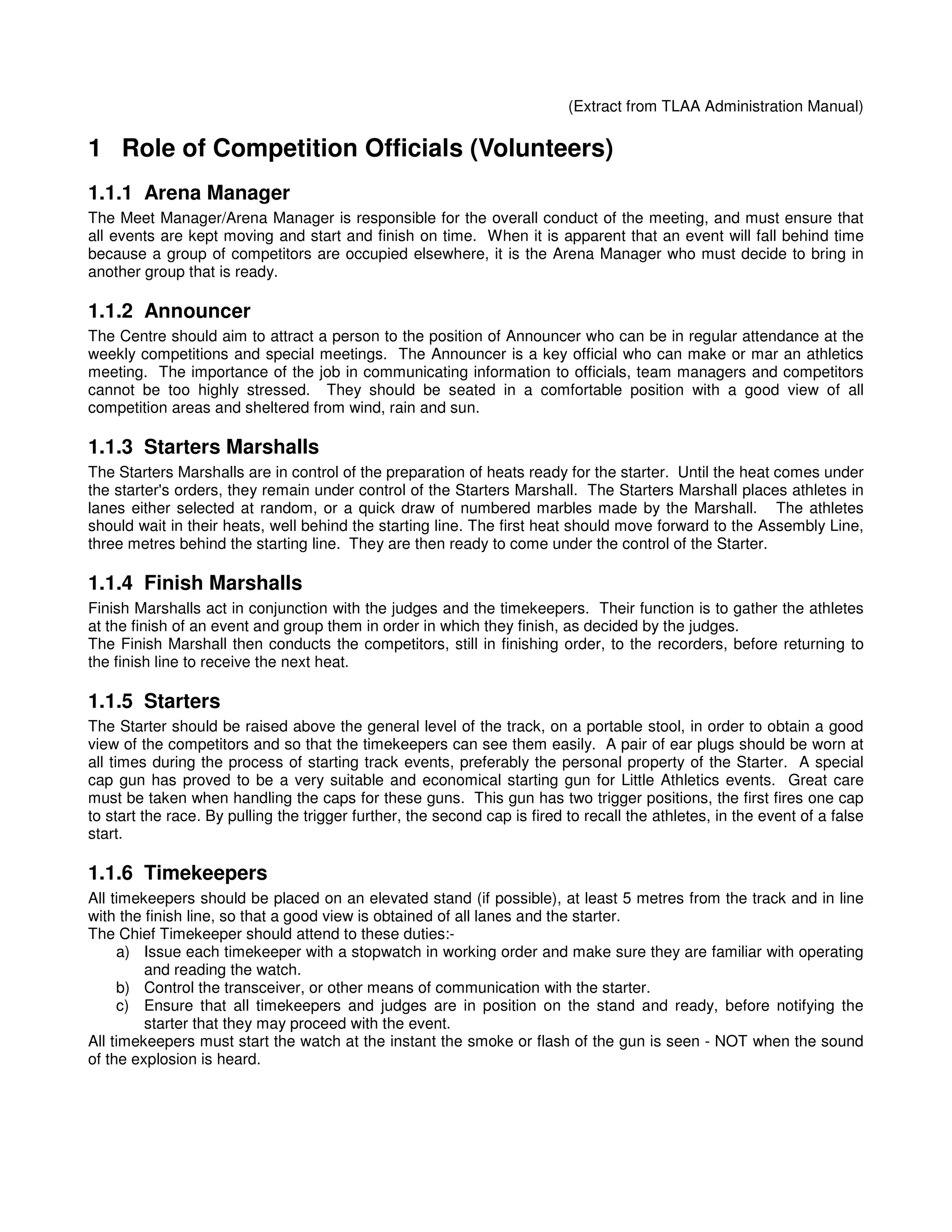 Role of competition_officials | PDF