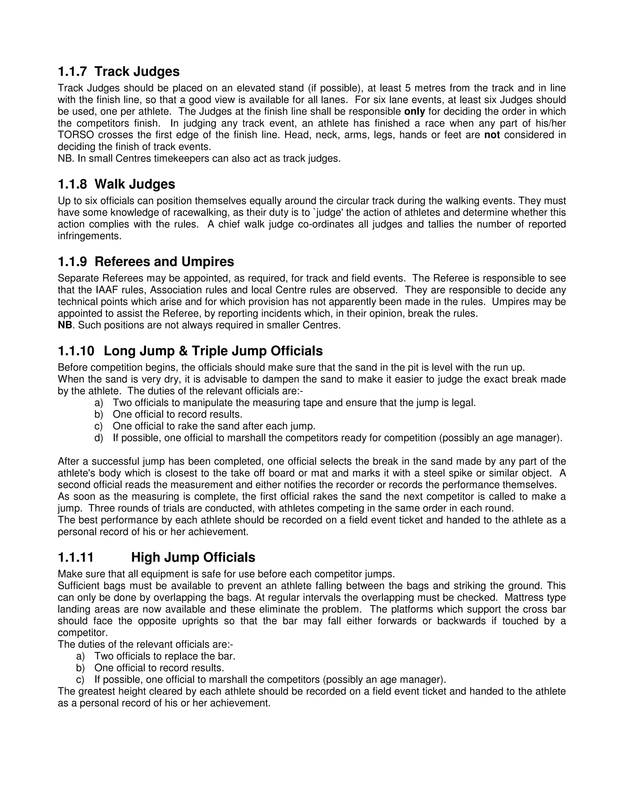 Role of competition_officials | PDF