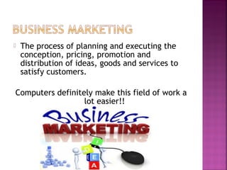 Role of computer in marketing | PPT