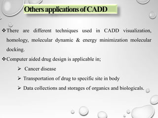 Role of computer in the discovery of drugs | PPT