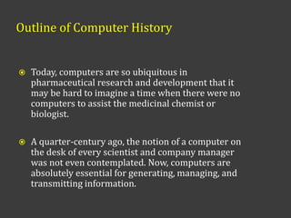 Role of computers | PPTX