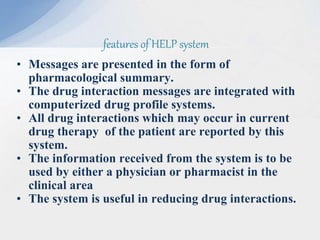 Role of computers in clinical pharmacy | PPTX