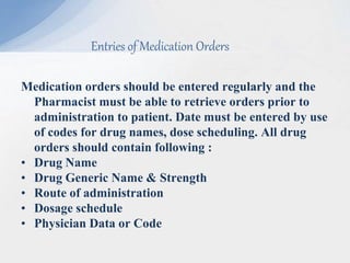 Role of computers in clinical pharmacy simi joju k. | PPTX