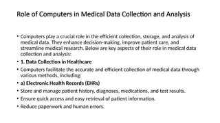 Role of computers in medicine(Biomedical).pptx