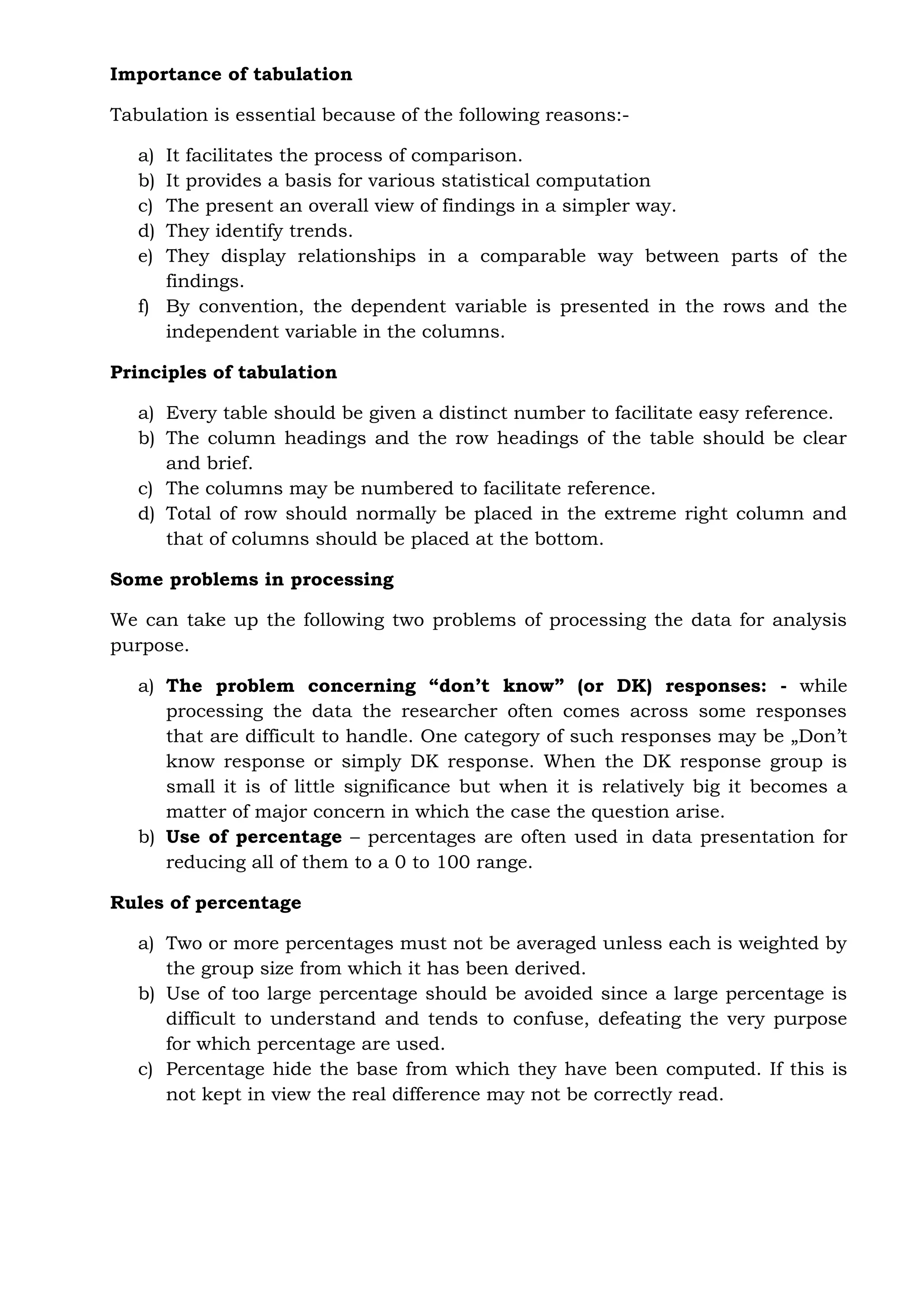 Role of Computers in Research, Data Processing, Data Analysis | PDF