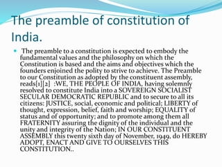 Role of constitution | PPTX
