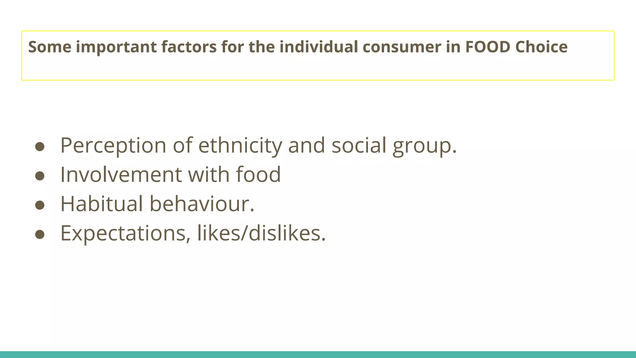 Role of consumer in food product developnment | PPTX