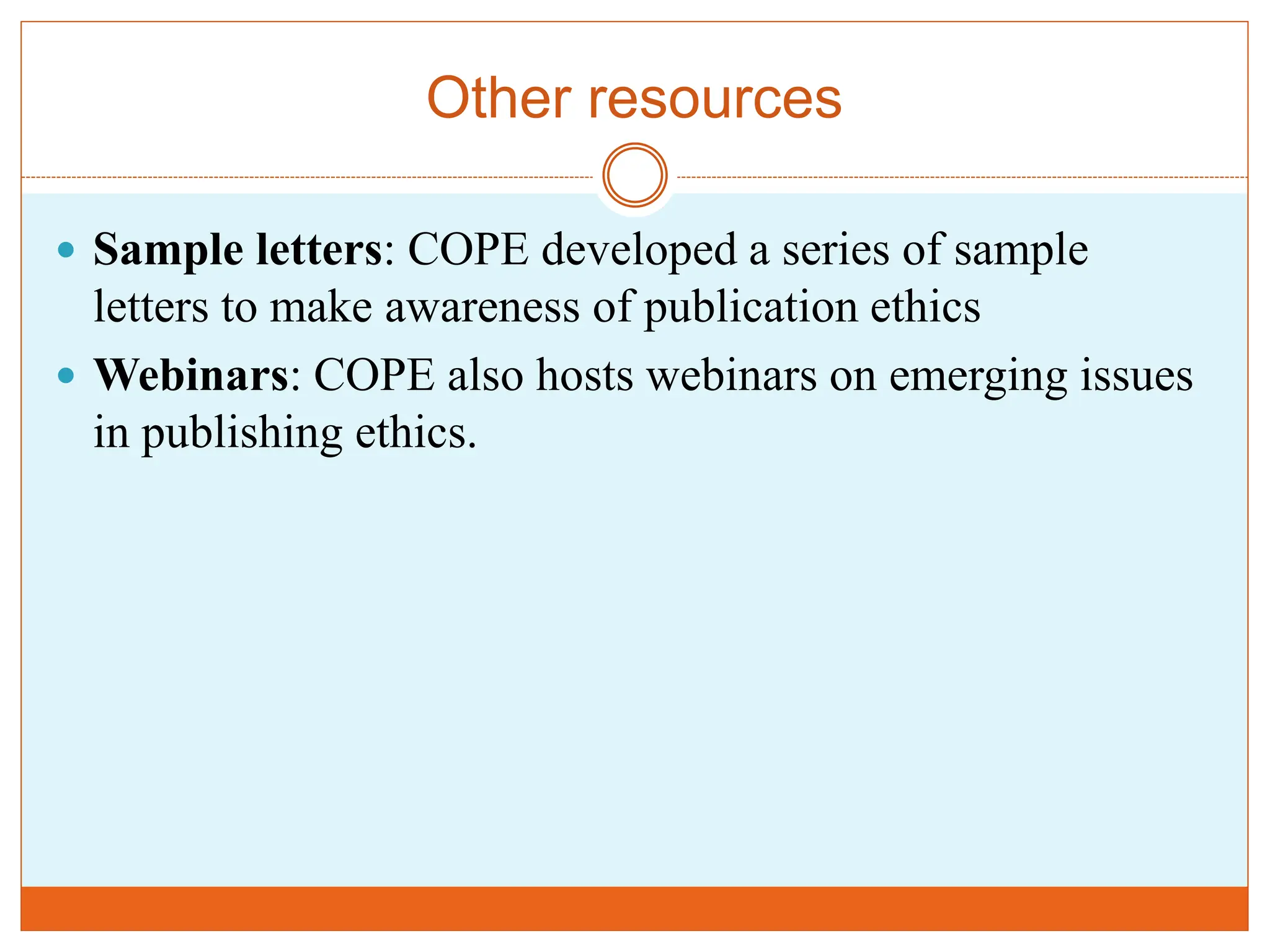 Role of COPE in Research Ethics.pptx