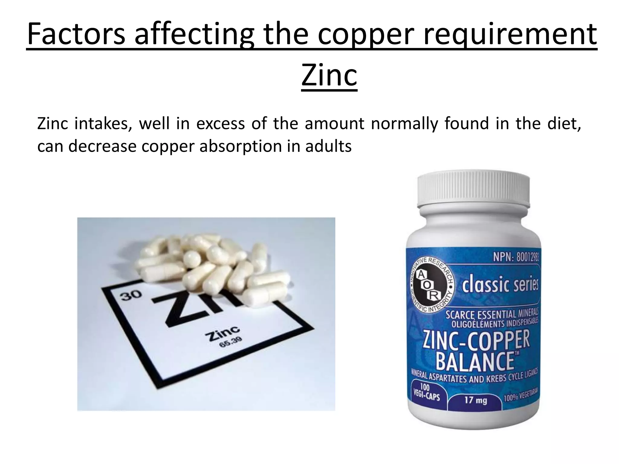 Role of copper in our body | PPTX