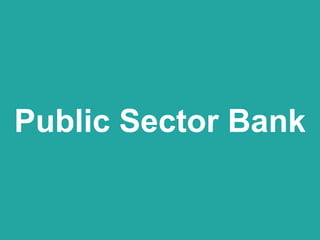 Role of corporate governance in public sector bank | PPTX