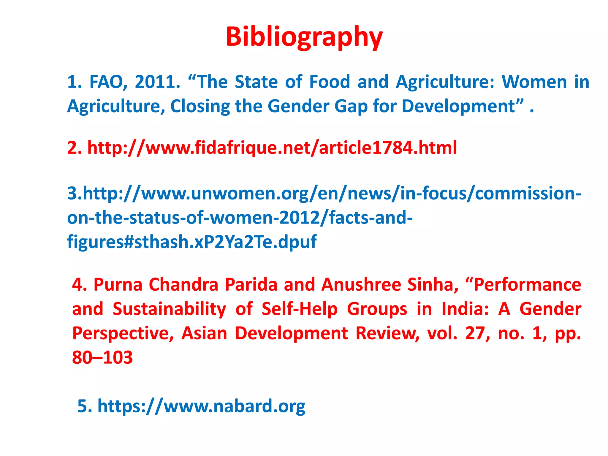 Role of Corporate in promoting women empowerment through SHG | PPT