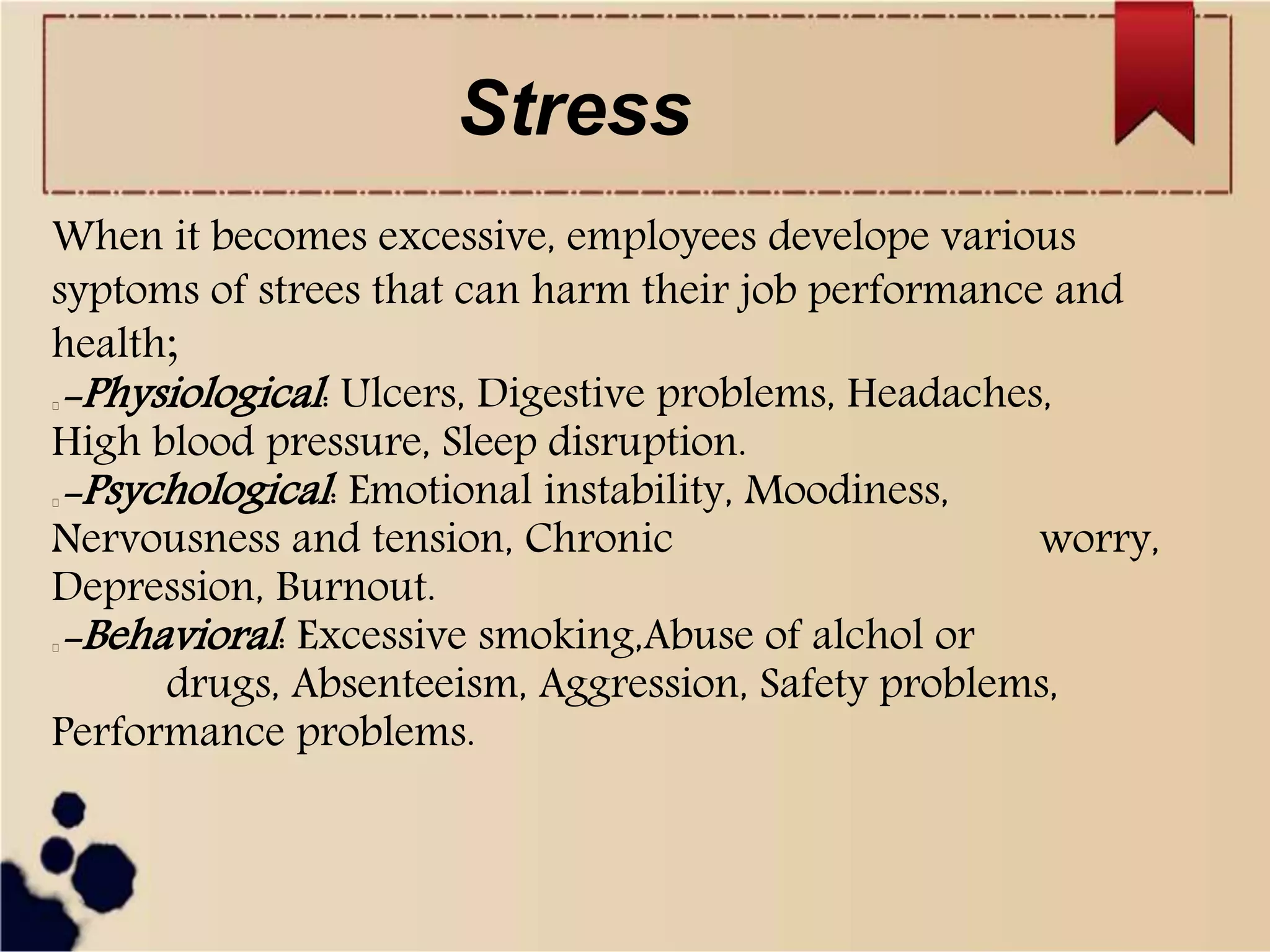 Role of Counselling in Stress Management | PPTX