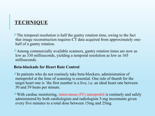 Role of CT Scan in Cardiac Imaging .pptx
