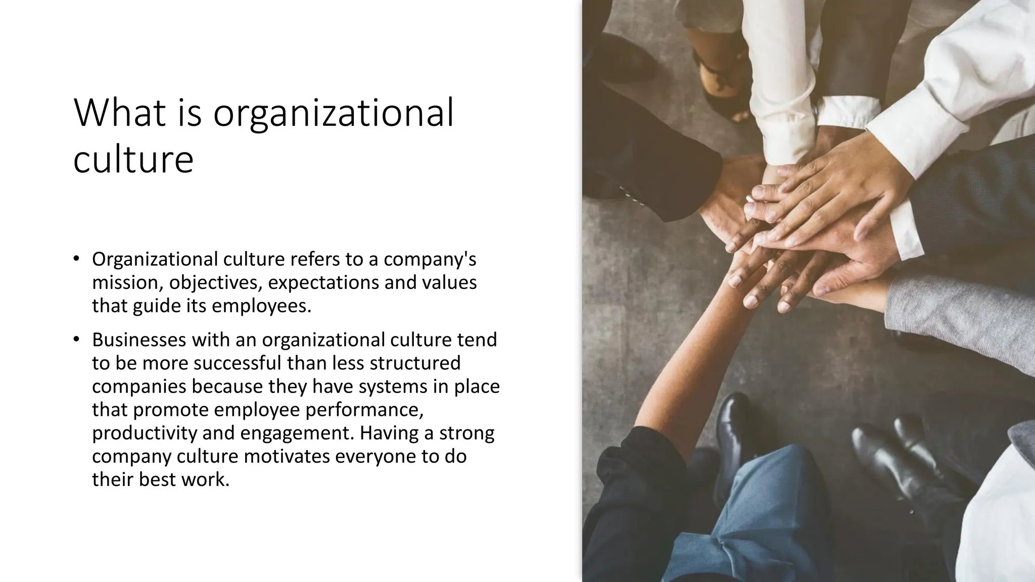 Role of Culture in Organization | PDF