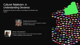 Role of Culture Social Organization Deviancy and Control.pptx