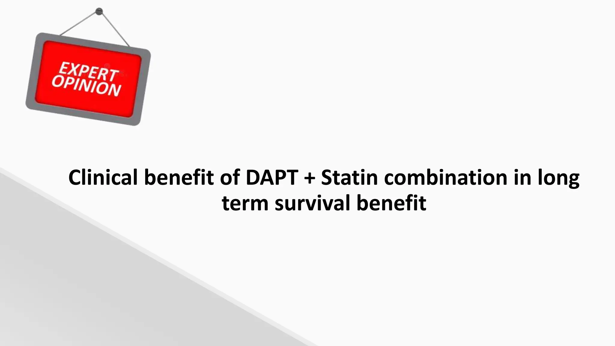 Role of DAPT In ACS patients.Cardiologypptx | PPTX