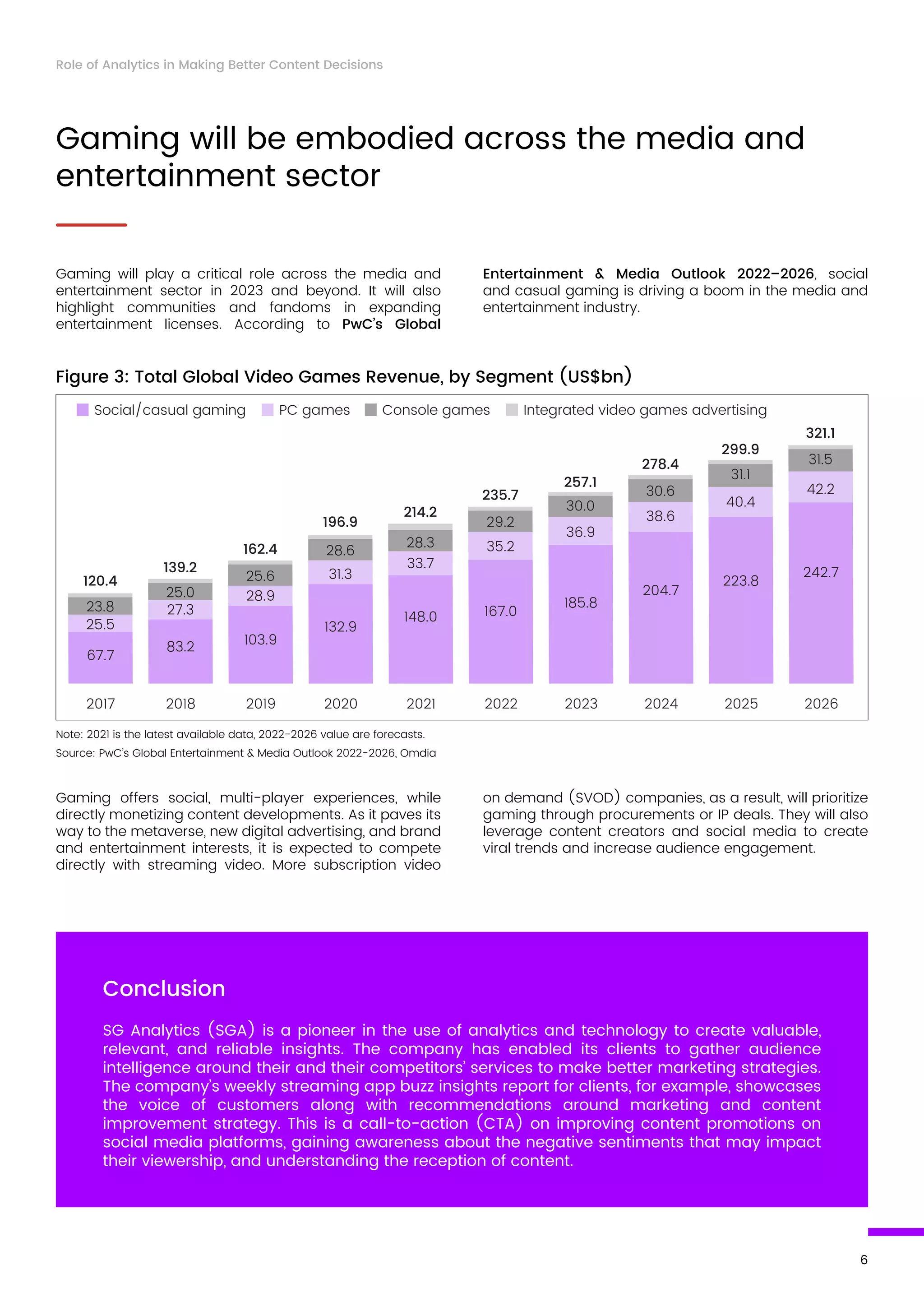 Role of Data Analytics in the Media and Entertainment Industry - White ...