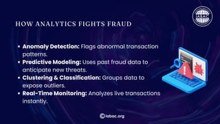 Role of Data Analytics in Finance & Fraud Detection | IABAC | PPT