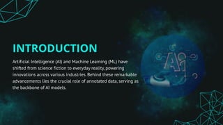 Role of Data Annotation Services in Training Machine Learning Models | PPT