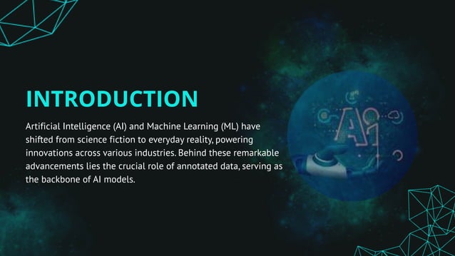 Role of Data Annotation Services in Training Machine Learning Models | PPT