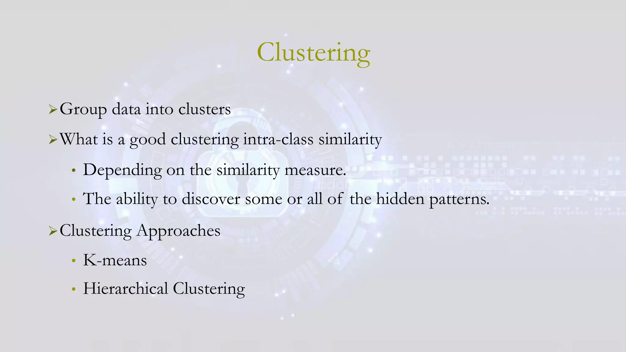 Role of data mining in cyber security | PPTX