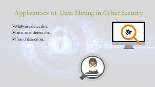 Role of data mining in cyber security | PPTX