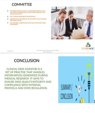 The Role of Data Monitoring Committees (DMCs) in Clinical Trials | PDF