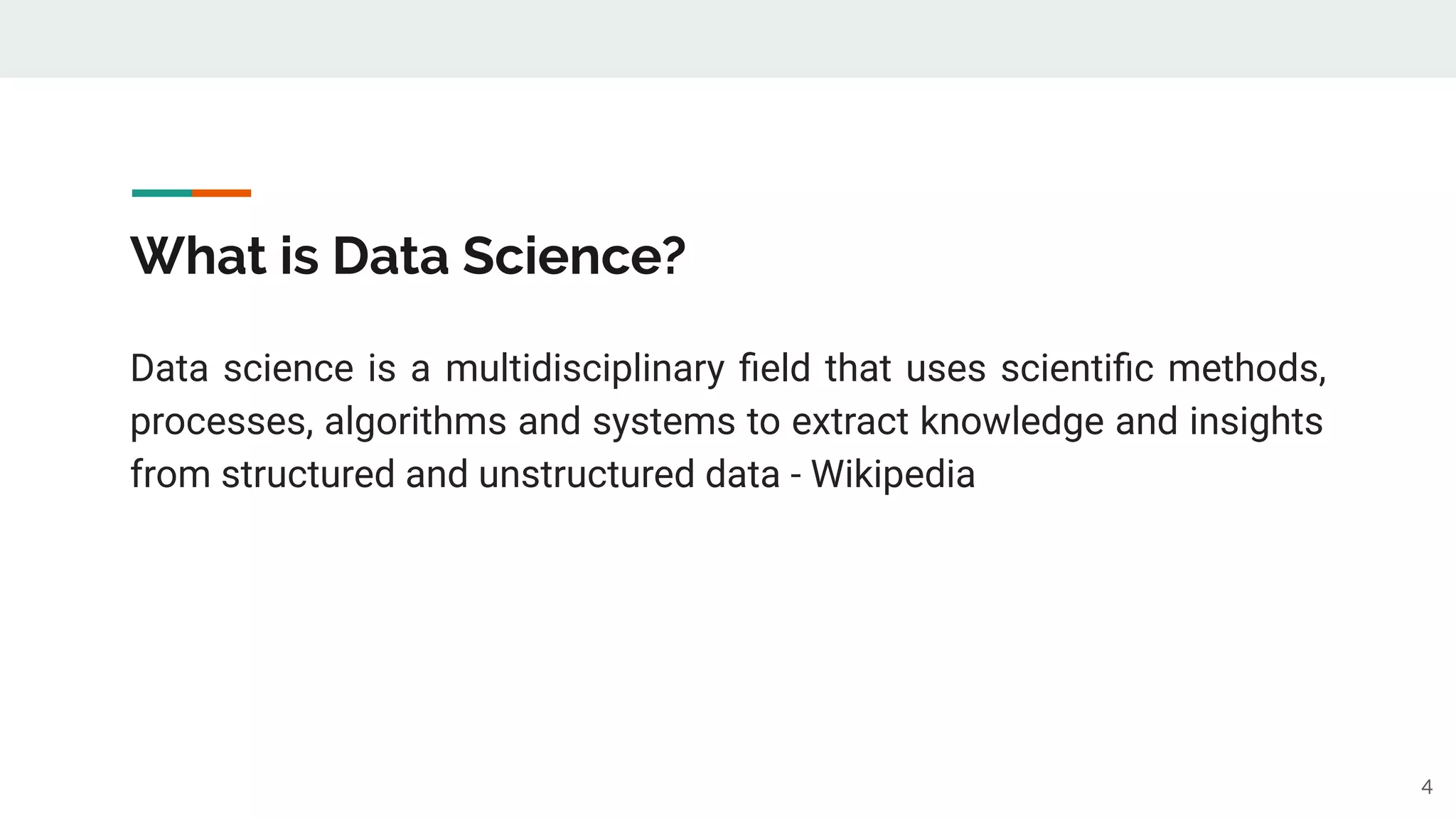 Role of Data Science in eCommerce | PDF