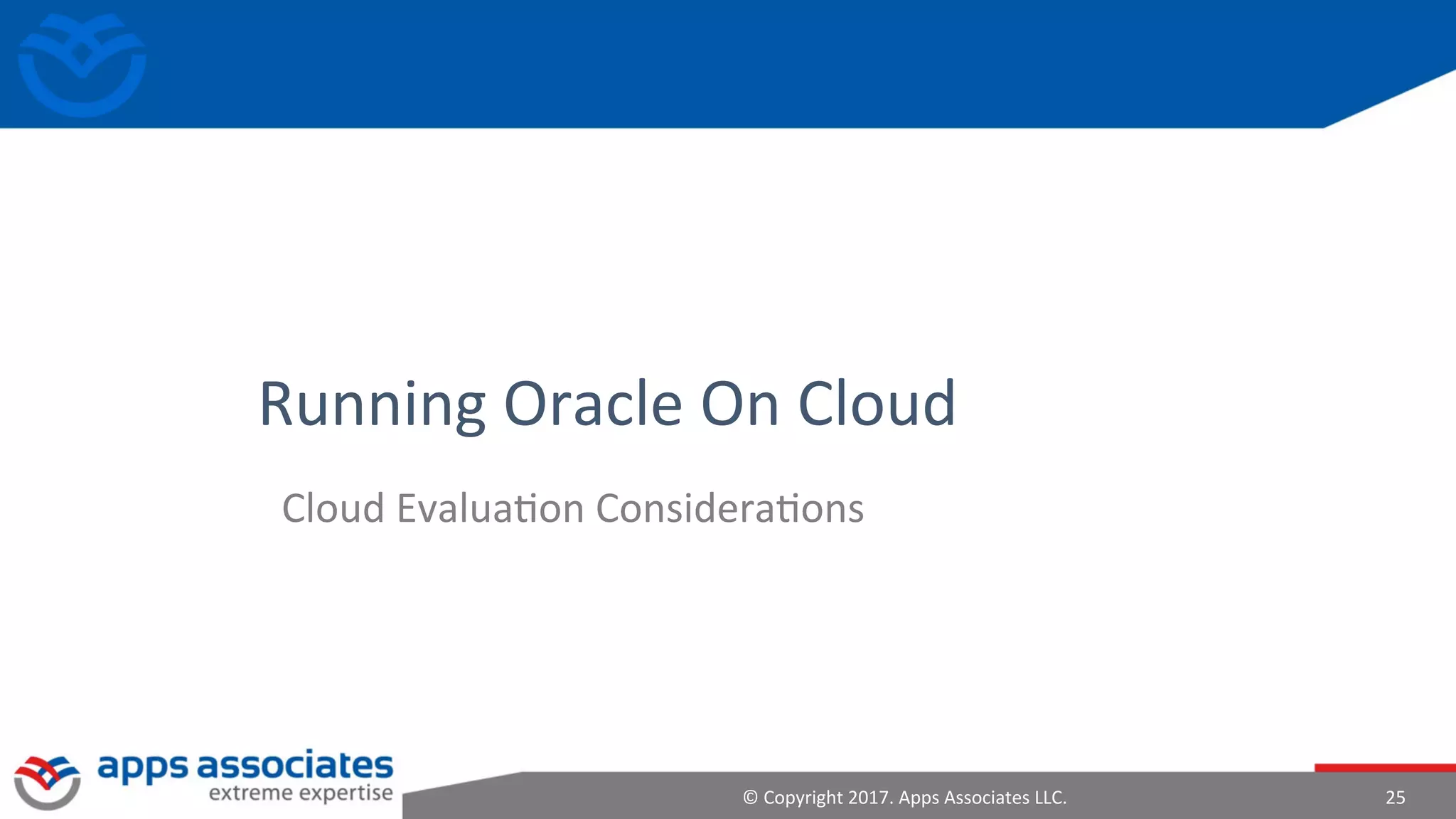 Role of DBAs in CLOUD ERA - AIOUG Hyd Chapter - Oracle Cloud Day | PPT